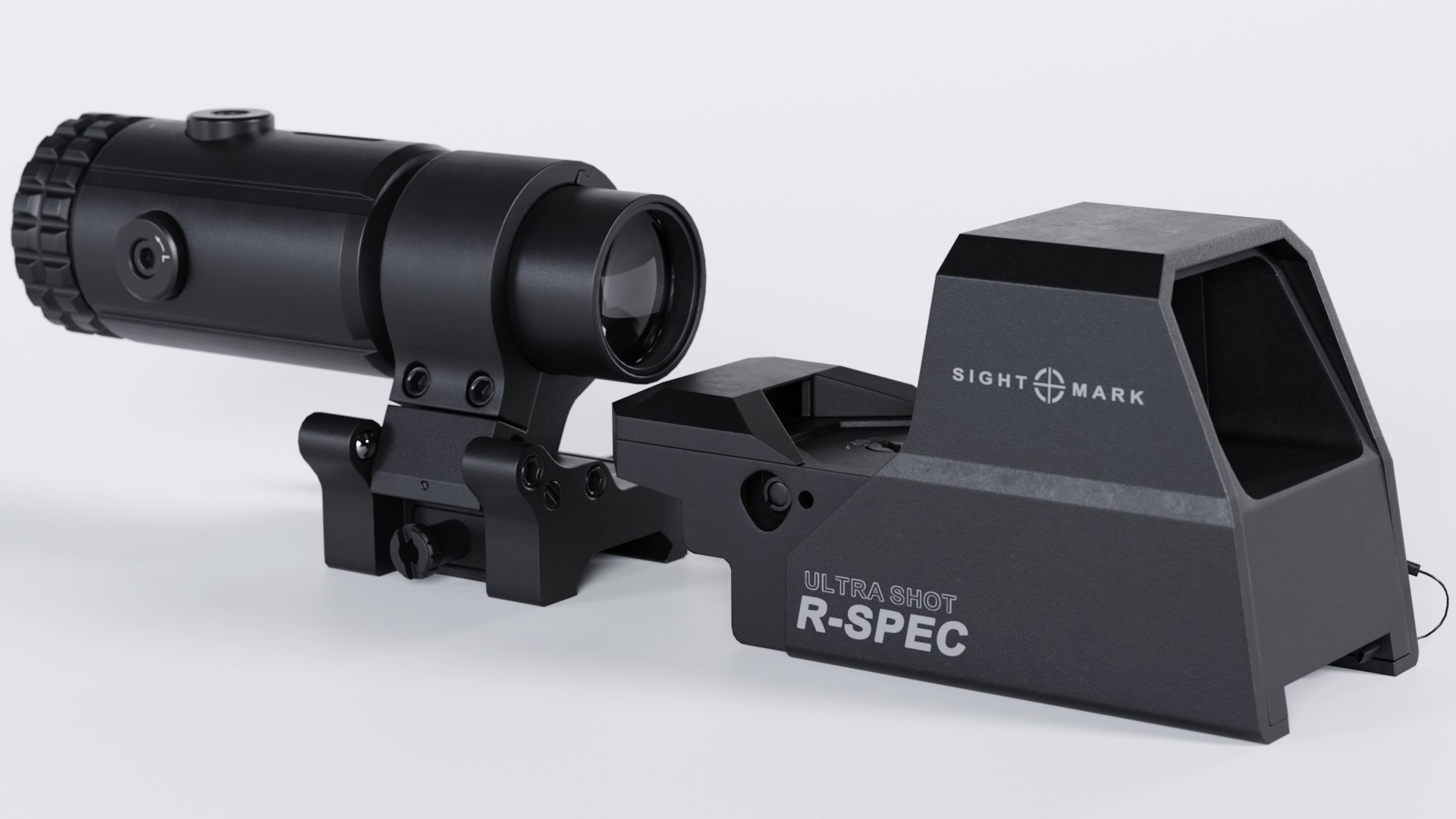 Sightmark Ultra Shot R-Spec T-5 Magnifier Combo 3D Model - TurboSquid ...