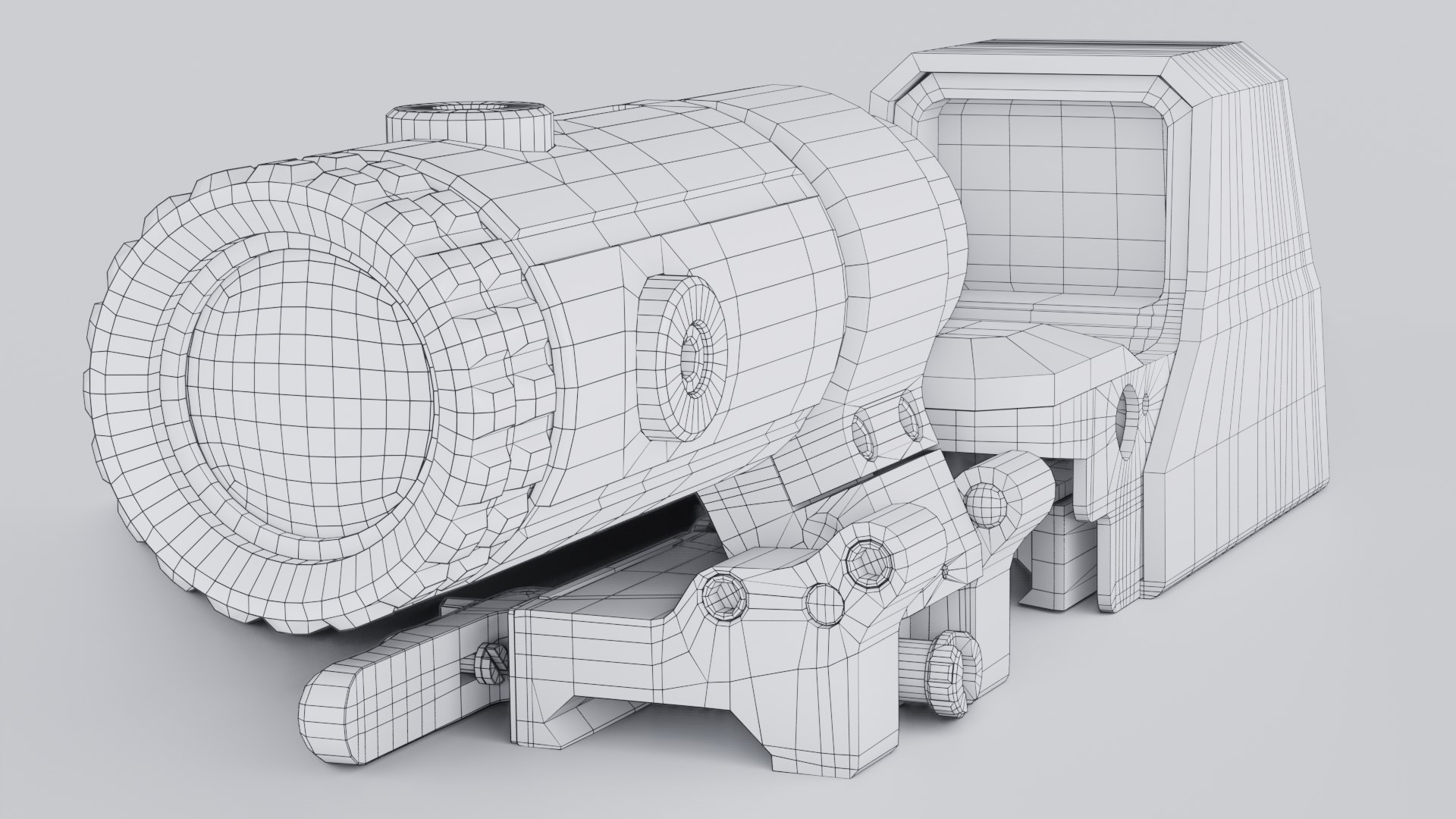 Sightmark Ultra Shot R-Spec T-5 Magnifier Combo 3D Model - TurboSquid ...