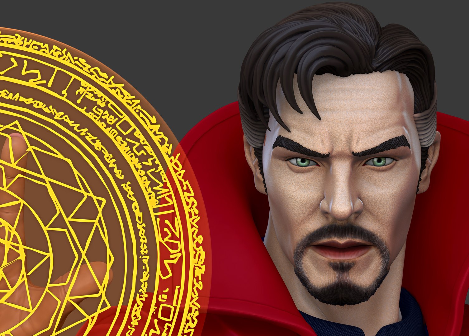 Doctor Strange Infinity War 3D Model - TurboSquid 1301172