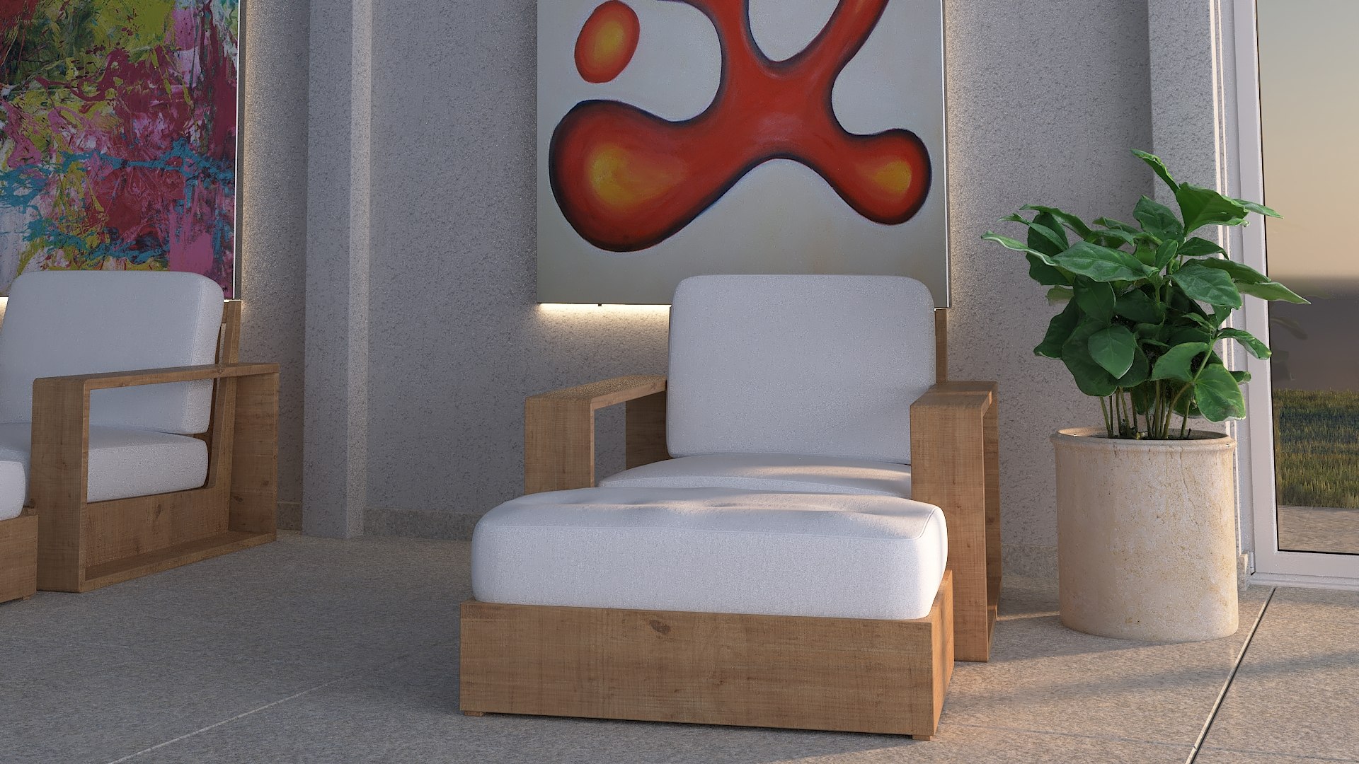 SPA 03 Pool Scene 3D Model - TurboSquid 2200018