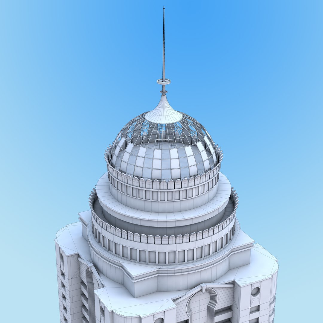 3D princess tower residential building - TurboSquid 1224119