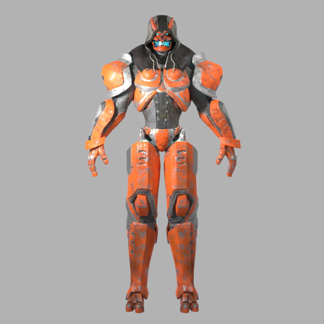 3D Tengu Robot Model - TurboSquid 1271812