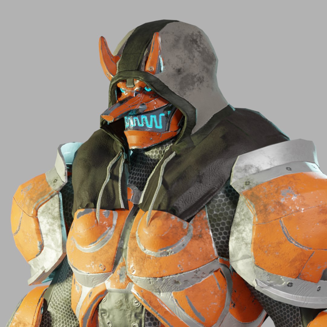 3D Tengu Robot Model - TurboSquid 1271812