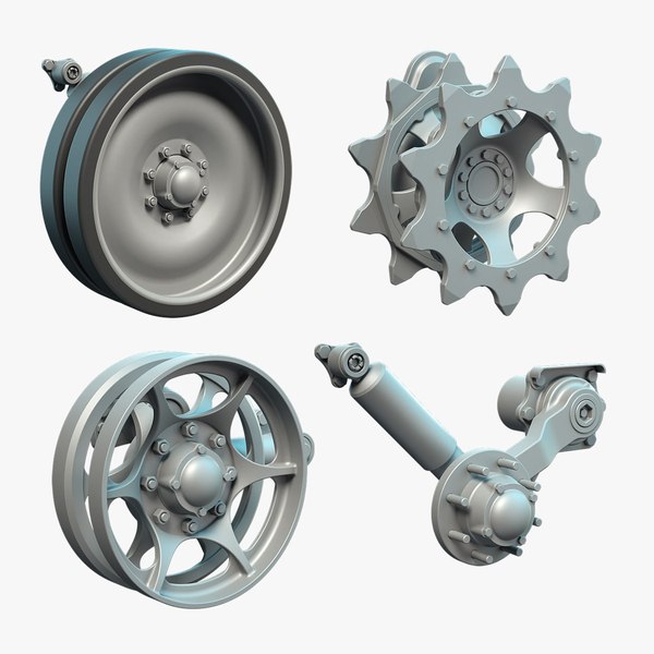 M113 Wheels Collection 3D 모델 - TurboSquid 2088989