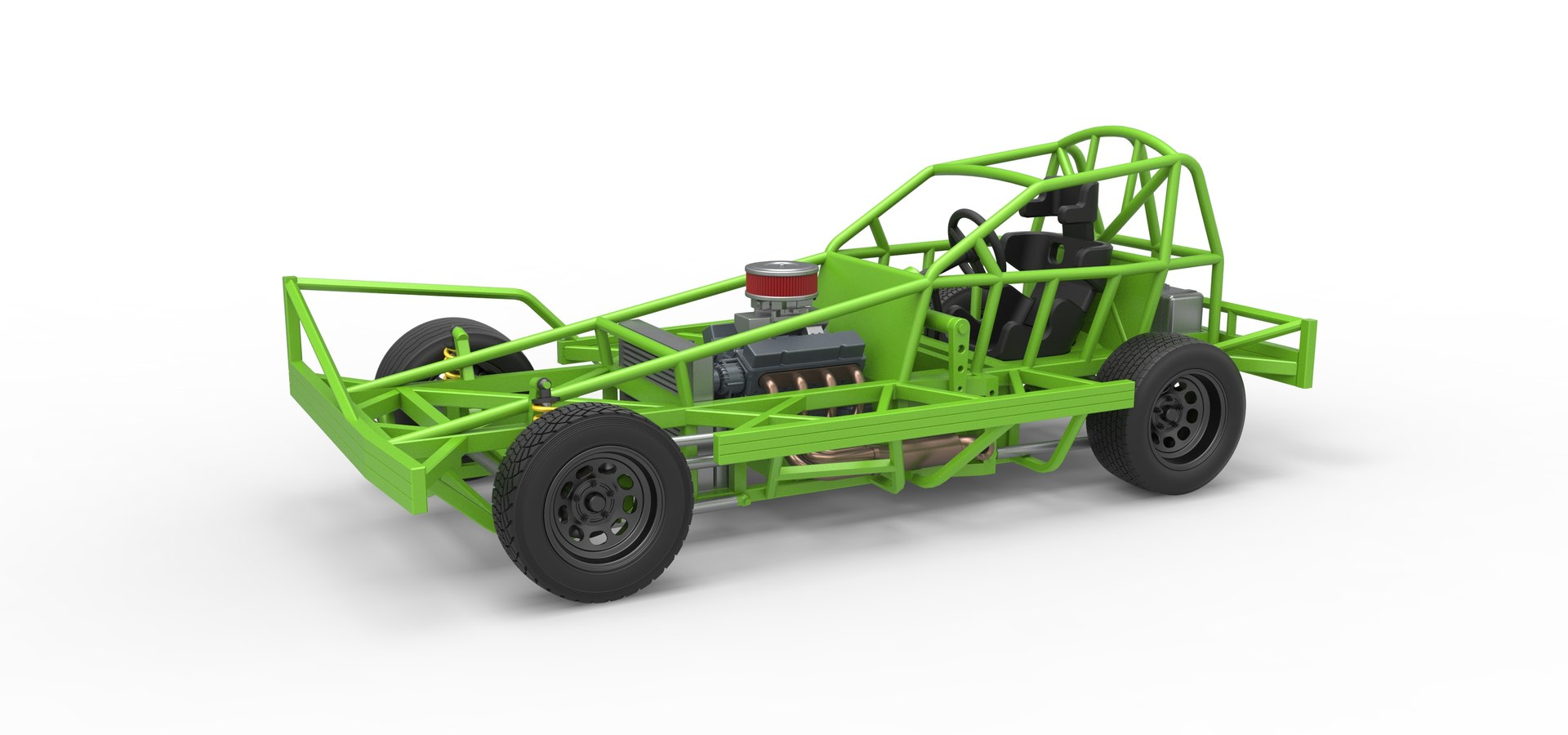 3D BriSCA Formula 1 Stock Car Base For Asphalt Scale 1 To 25 Model ...