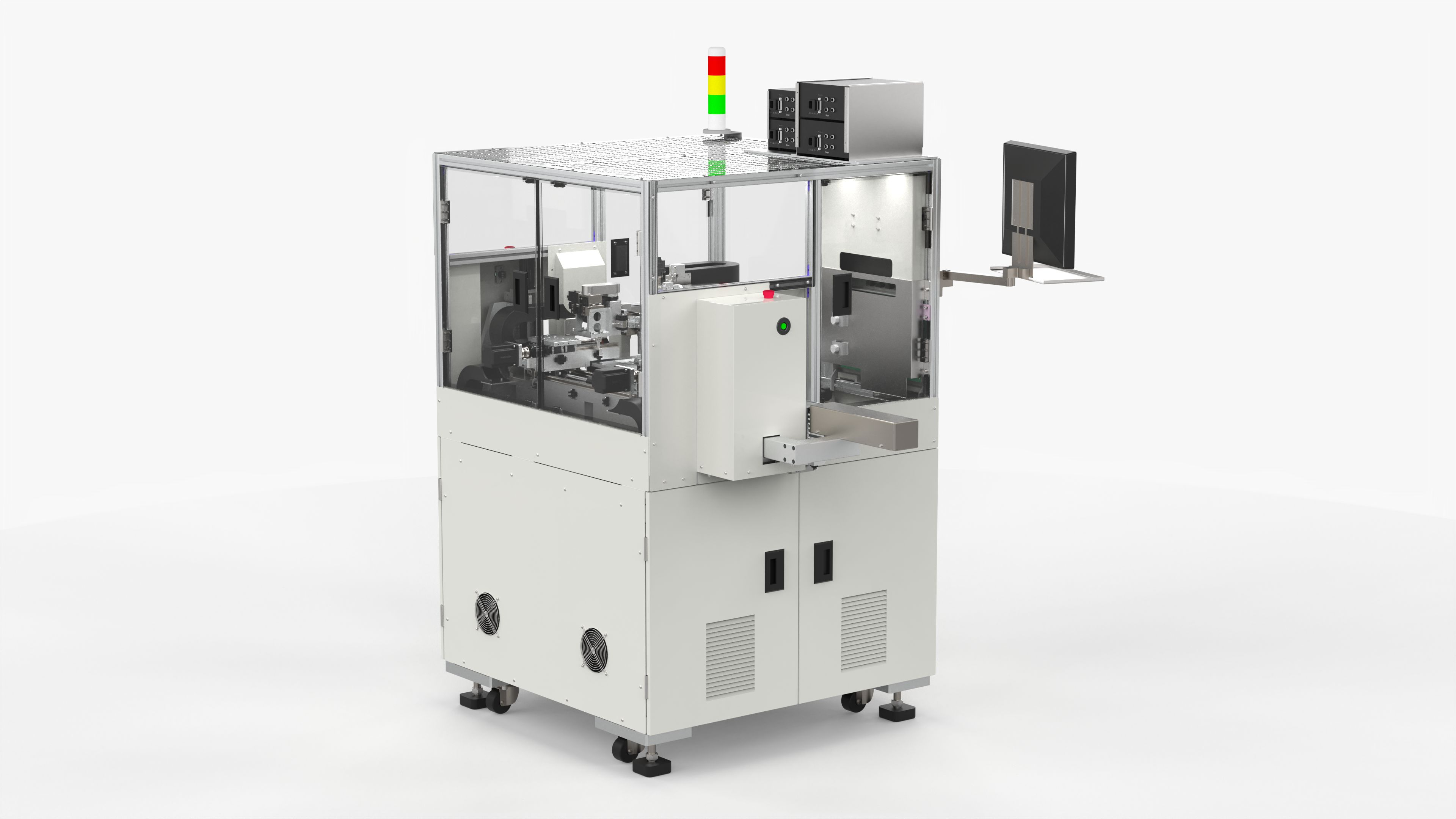 Automatic Optical Communication Products Precision Double Chip Paste ...