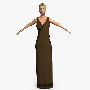 3d Ancient Roman People Model