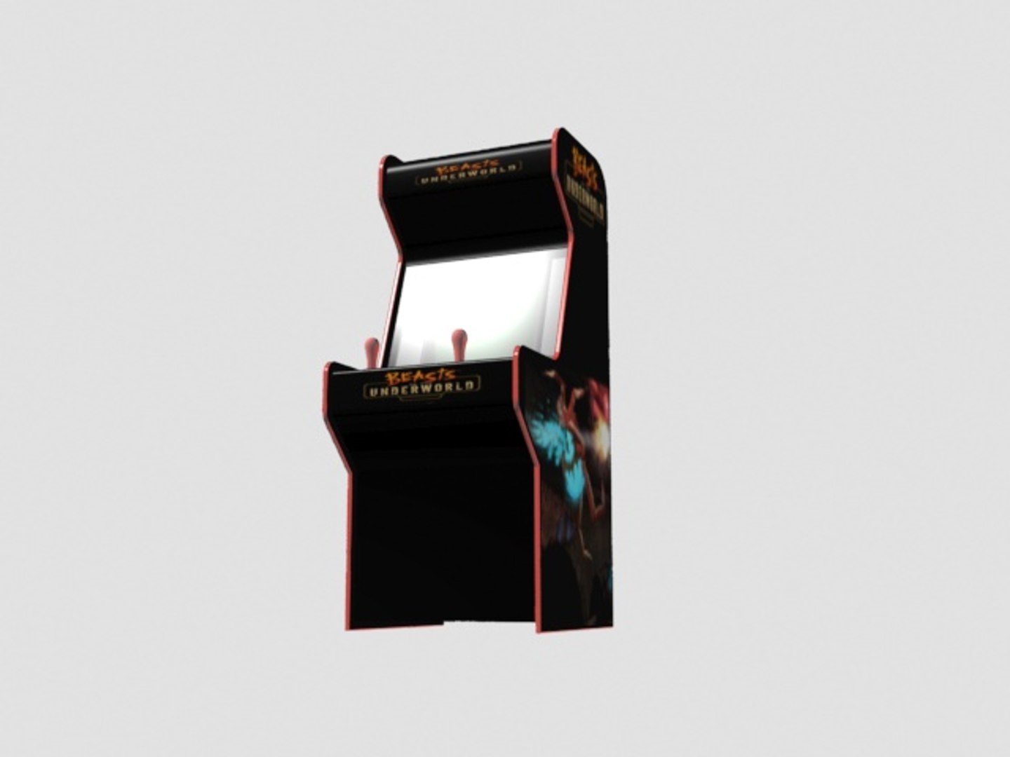 3d Model Arcade Machine