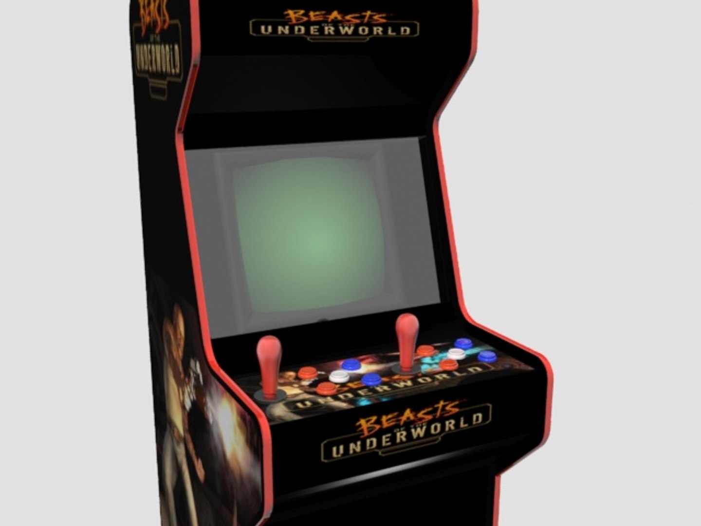 3d Model Arcade Machine