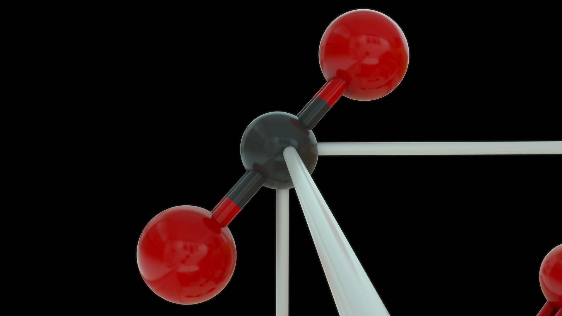 3D Model Carbon Dioxide Crystal Structure - TurboSquid 2220130
