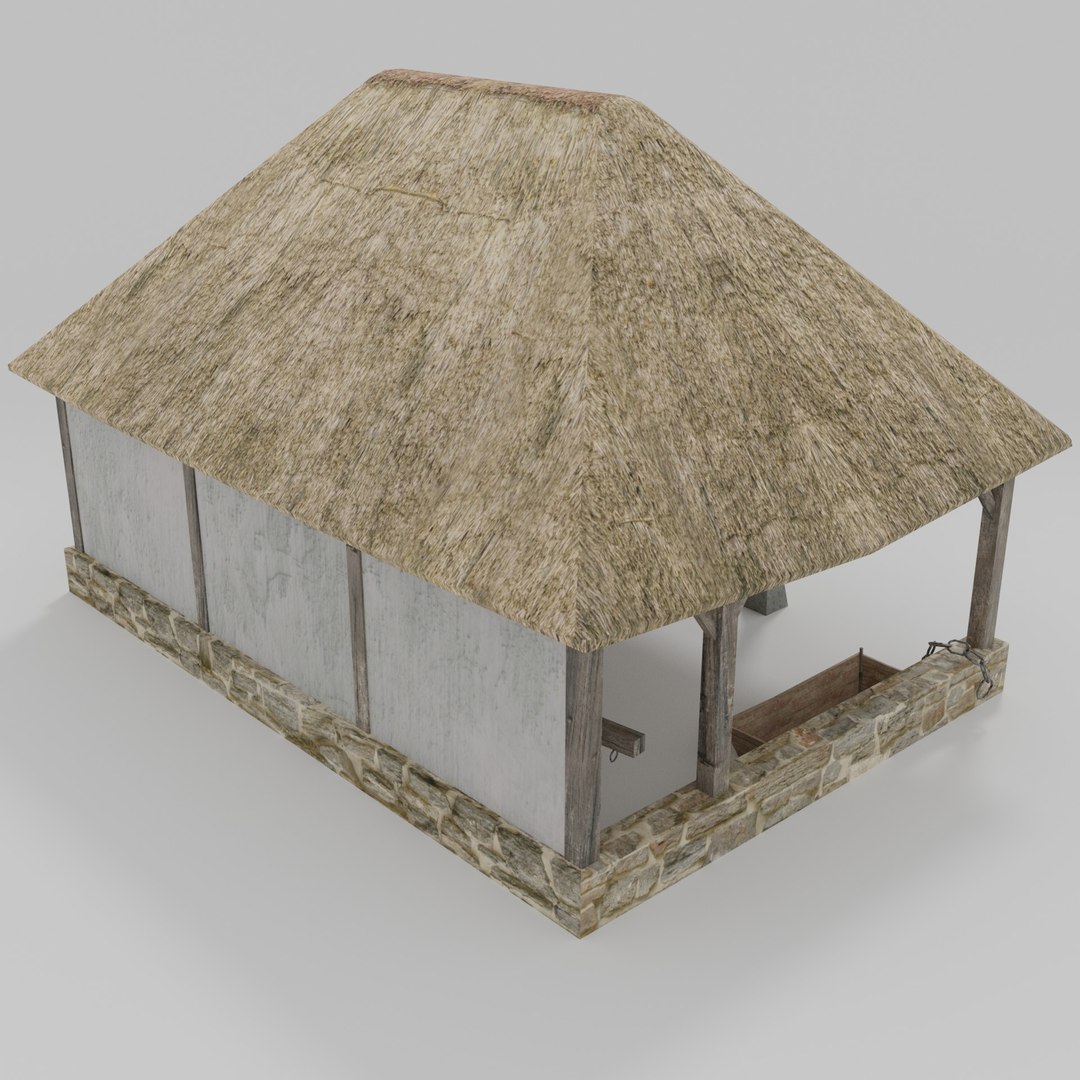 Barn Farm Stable 3D - TurboSquid 1680120
