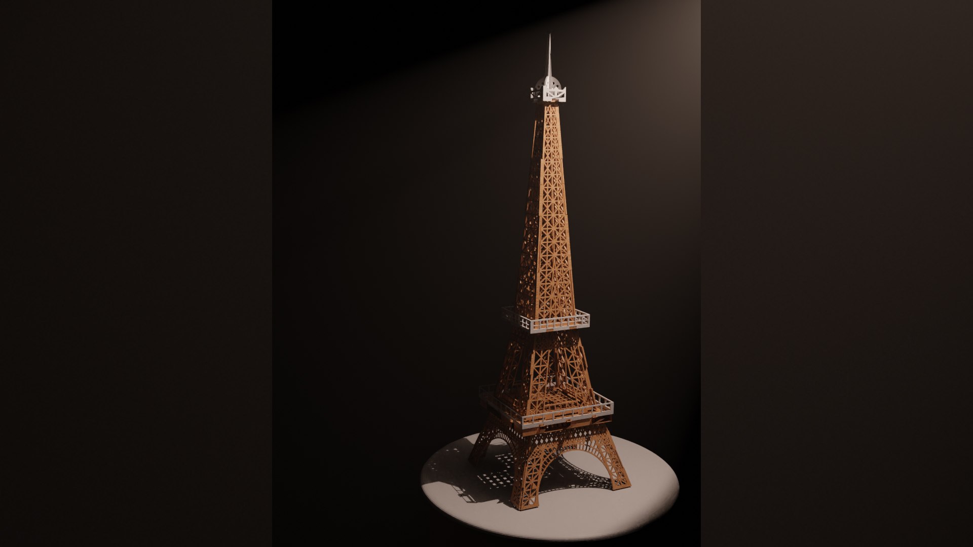 Eifle Tower CNC ready3D模型 - TurboSquid 2039755