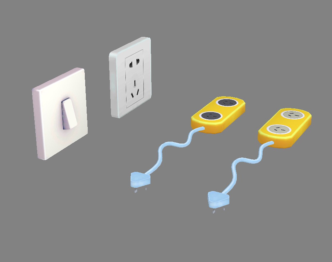 Socket Outlet 3D Model - TurboSquid 1677953