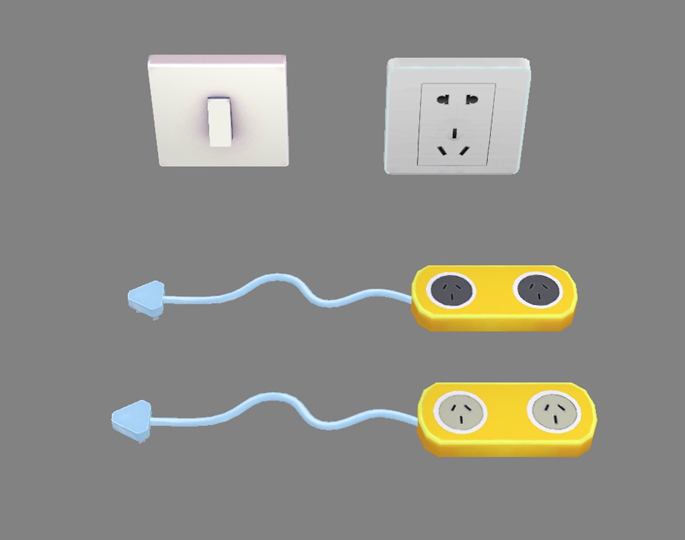 Socket Outlet 3D Model - TurboSquid 1677953