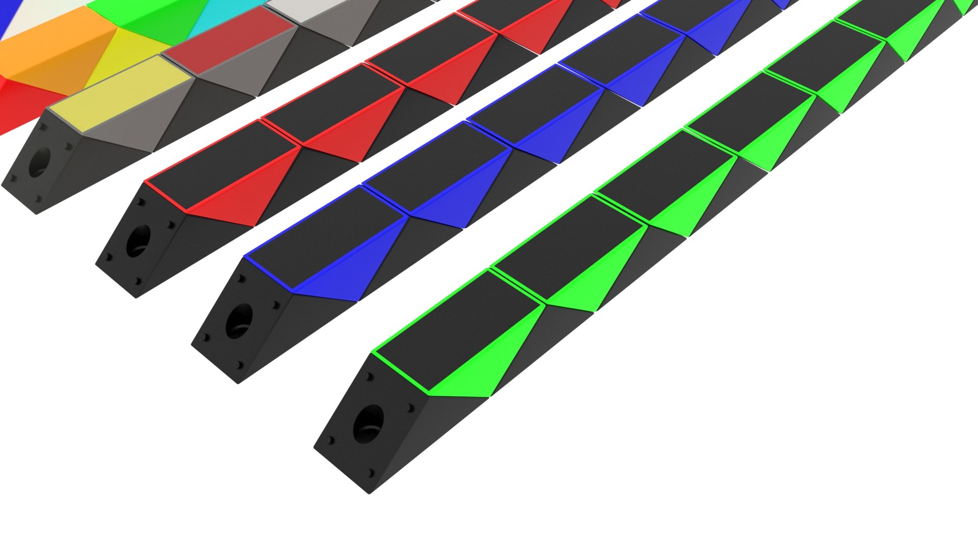 Snake Puzzles Set 3D Model - TurboSquid 1892286