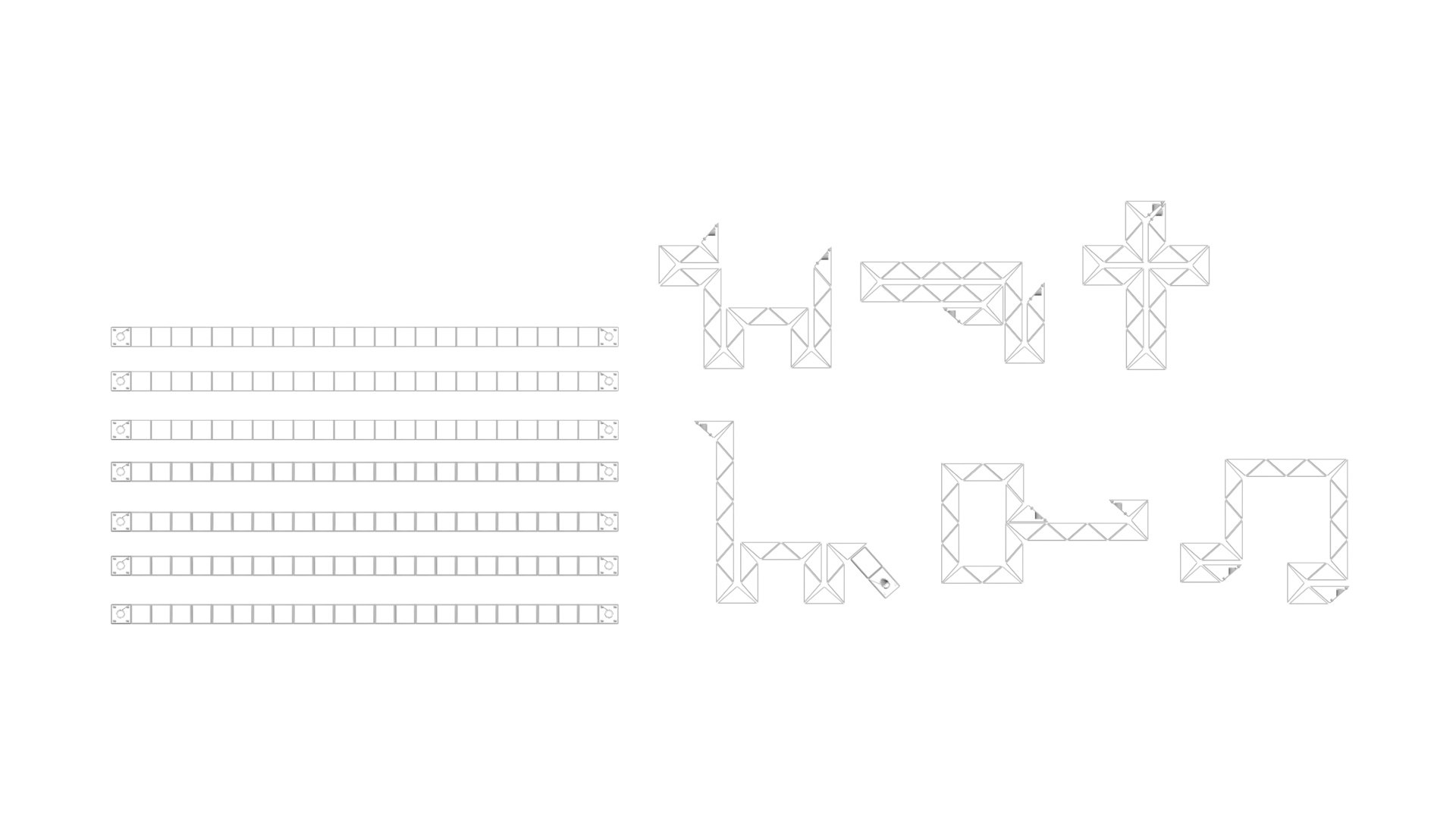 Snake Puzzles Set 3D Model - TurboSquid 1892286