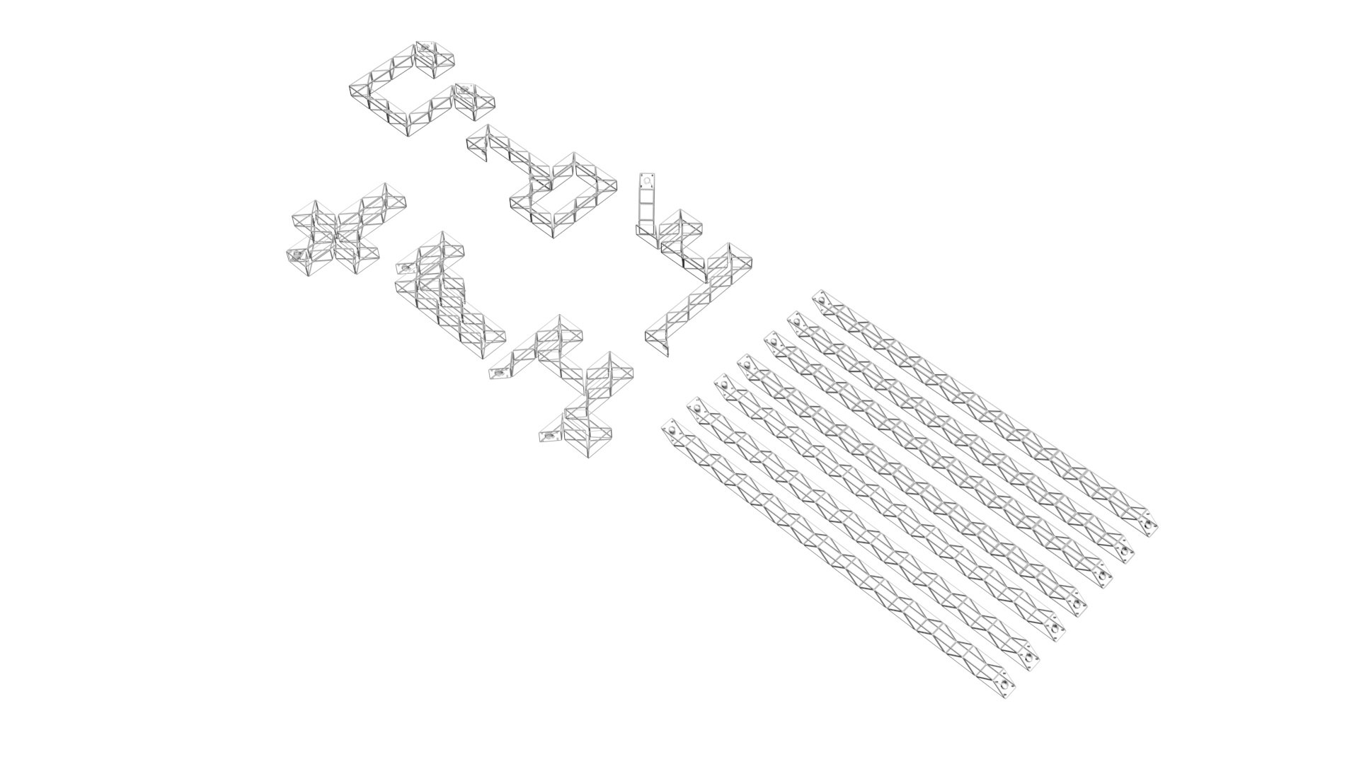 Snake Puzzles Set 3D Model - TurboSquid 1892286