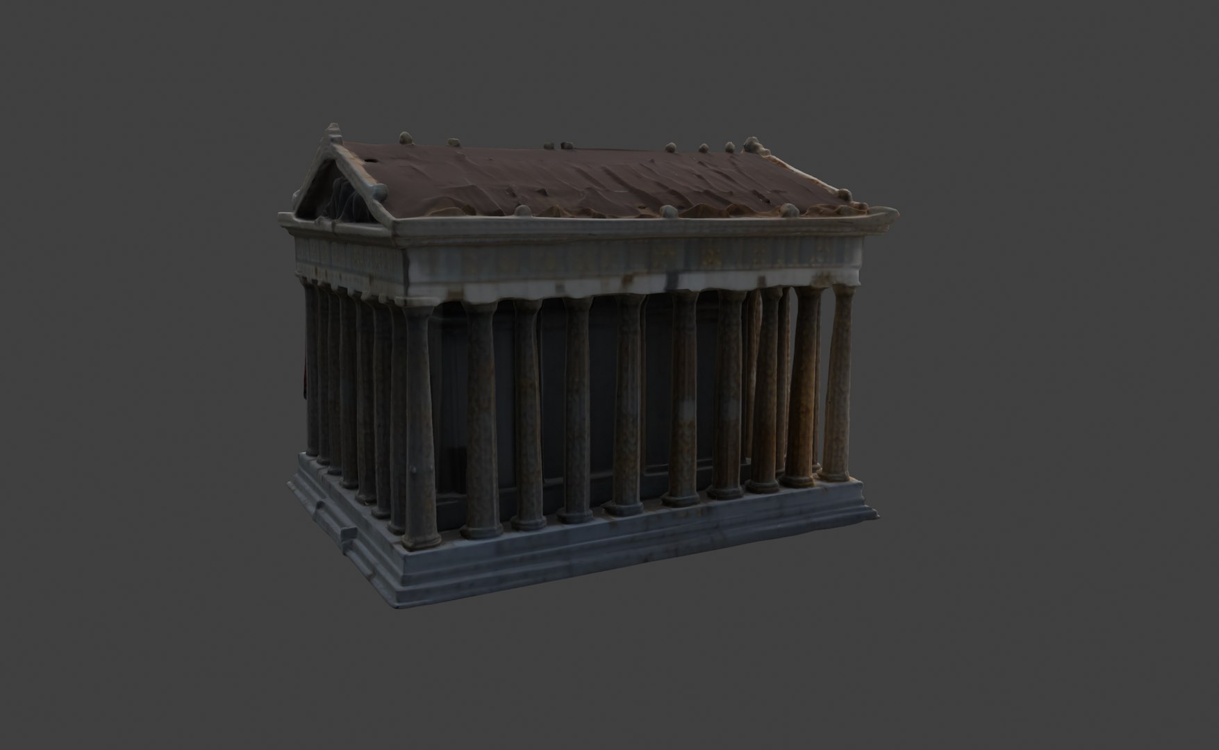 3D Classical Greek Temple 3D Model - TurboSquid 2328363