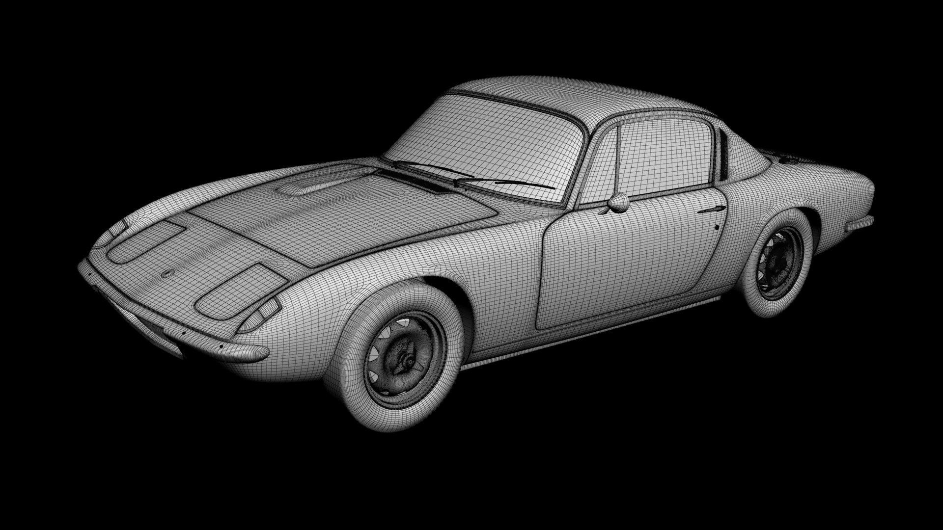 Lotus Elan Plus2 Coupe Model - TurboSquid 2129077