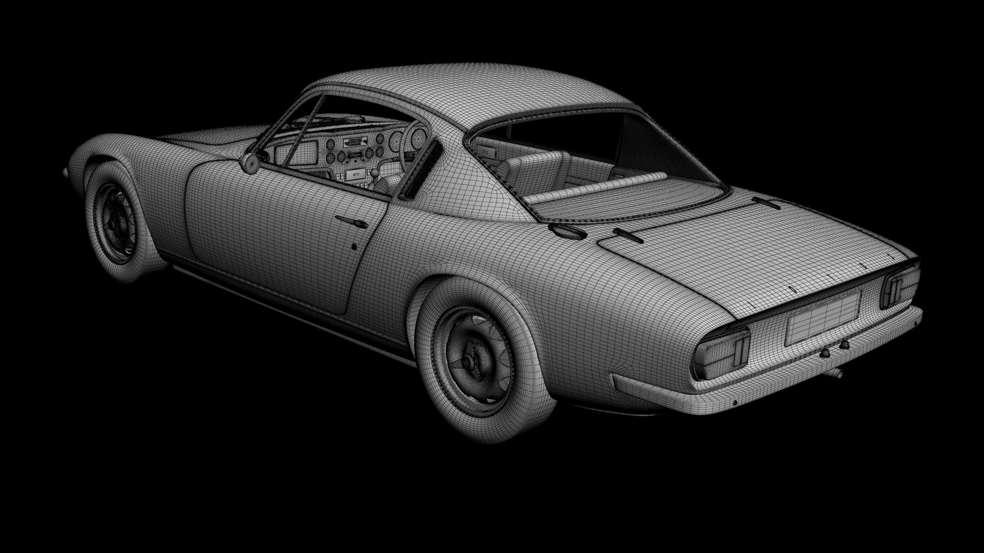 Lotus Elan Plus2 Coupe Model - TurboSquid 2129077