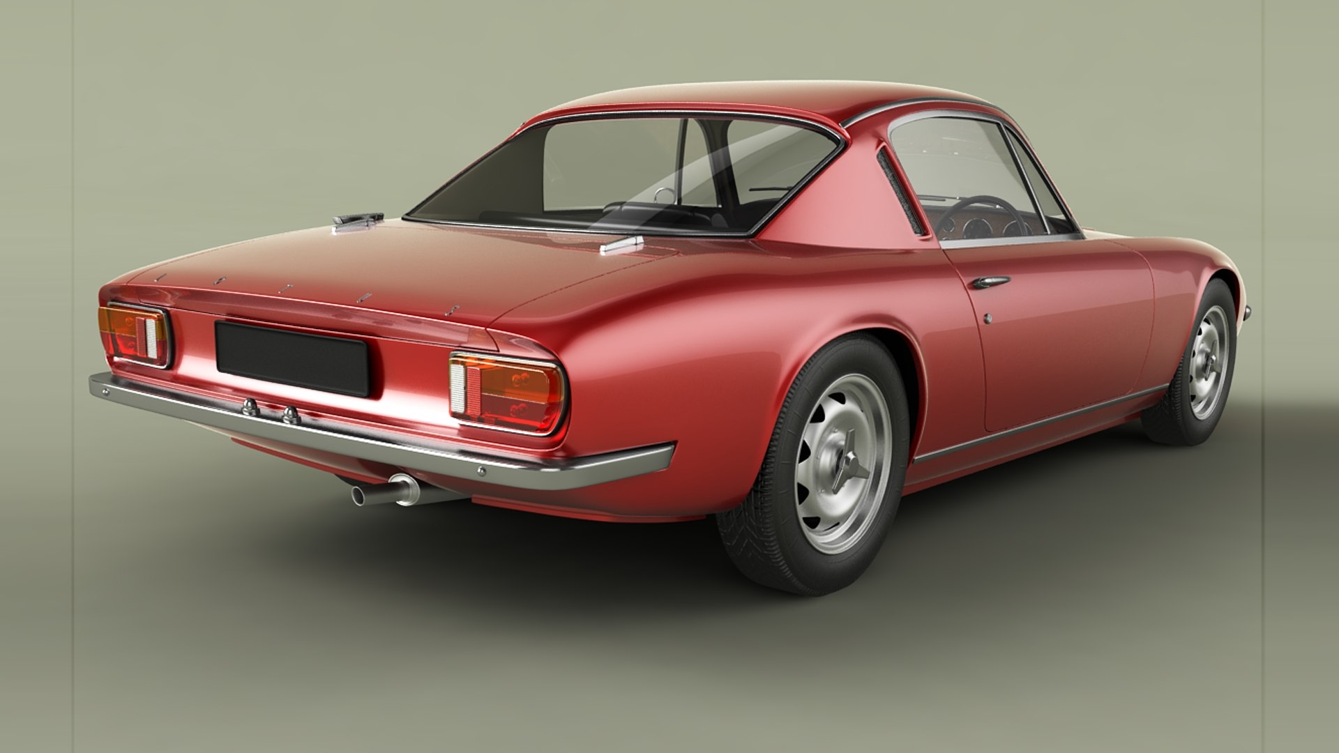 Lotus Elan Plus2 Coupe Model - TurboSquid 2129077