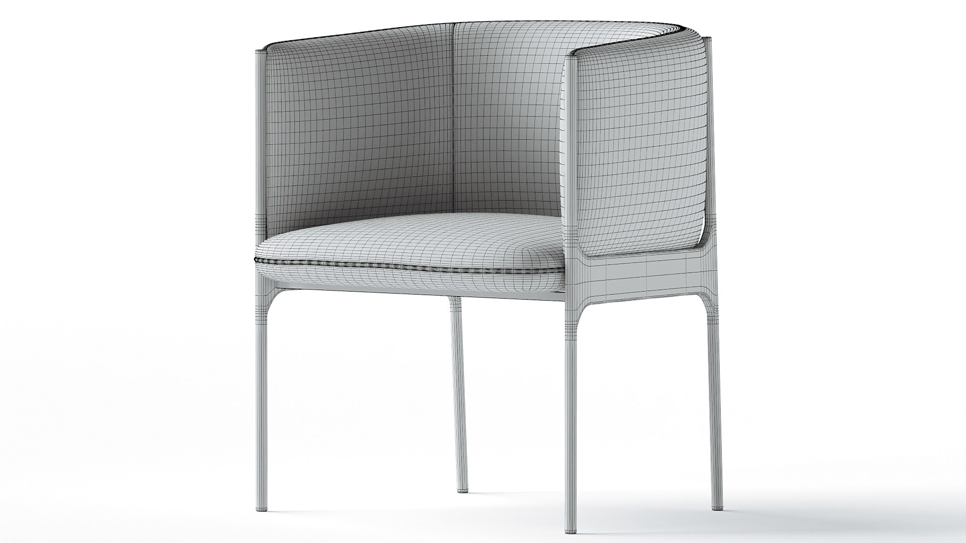 Sepal Dining Chair Model - TurboSquid 2415146