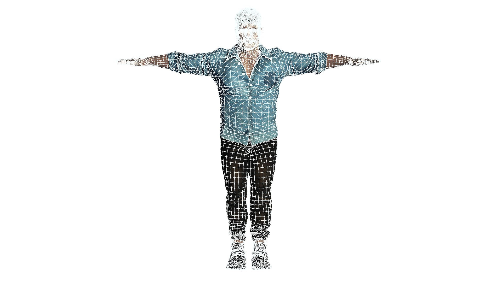 The Big Man - Game Ready - Rigged And Blendshapes 3D Model - TurboSquid ...