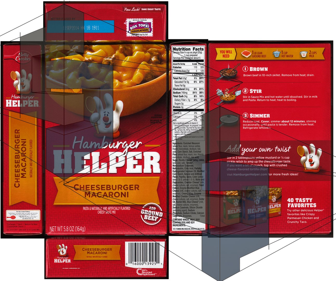 Max Hamburger Helper Cheeseburger