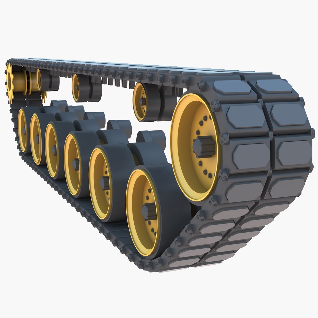 3D tank track - TurboSquid 1579822