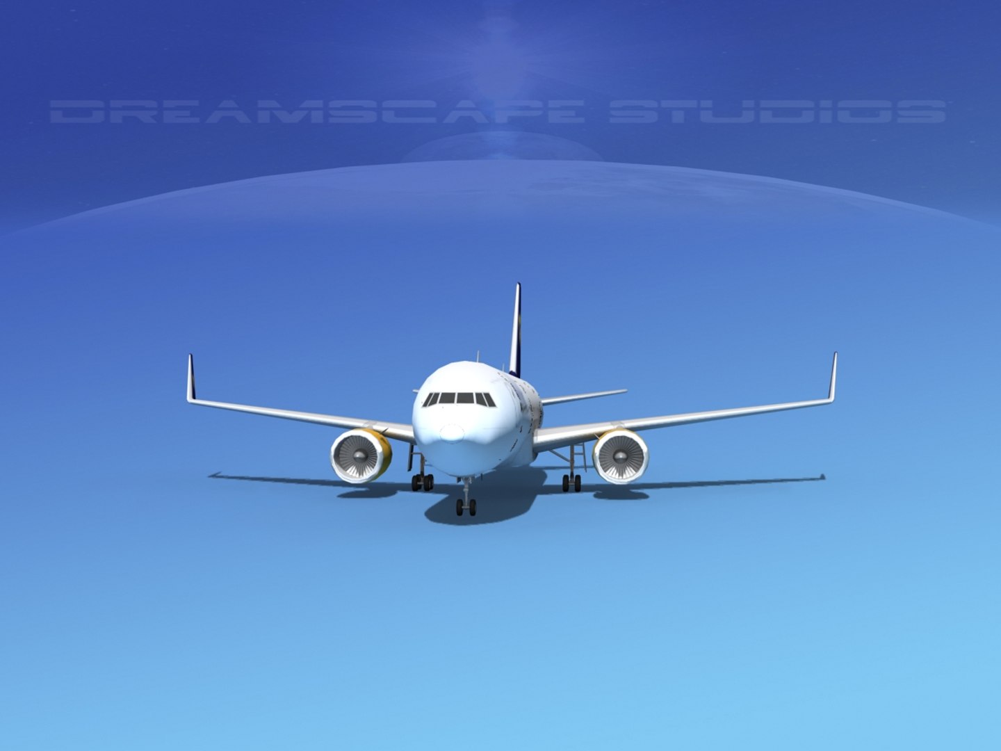 3d Model Of Airlines Boeing 767 767-300