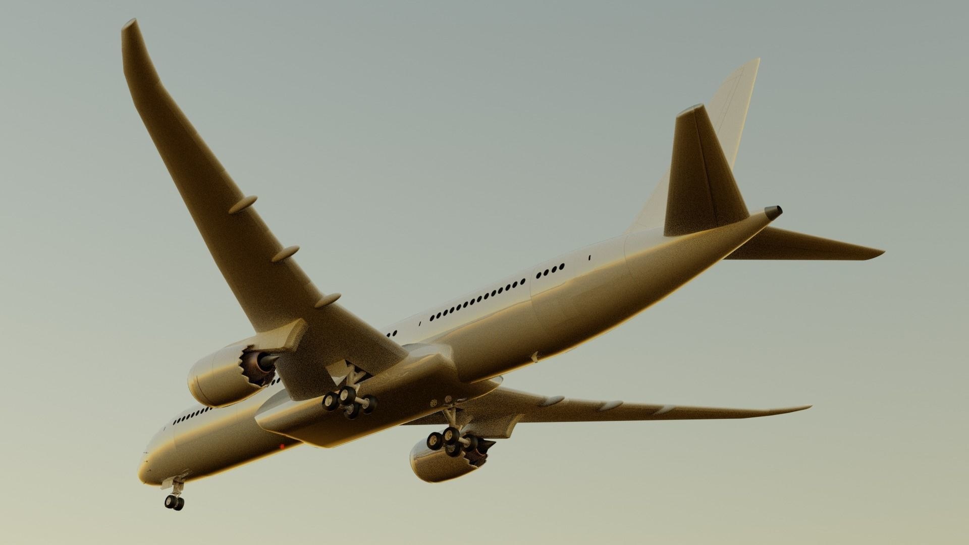Boeing 787-9 3D - TurboSquid 1720627