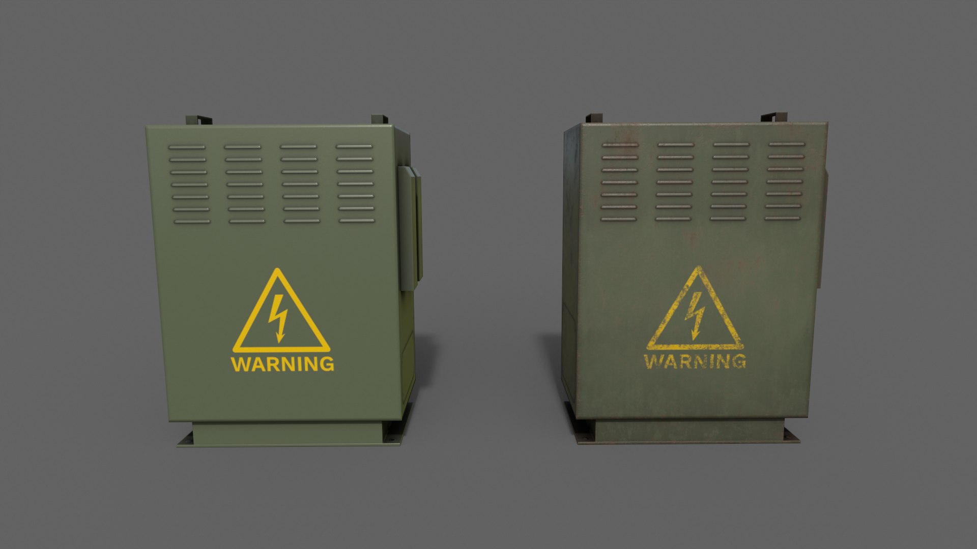 PBR Electric Box - Collection 3D Model - TurboSquid 1811666