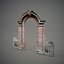 Arched Gateway 3d Model