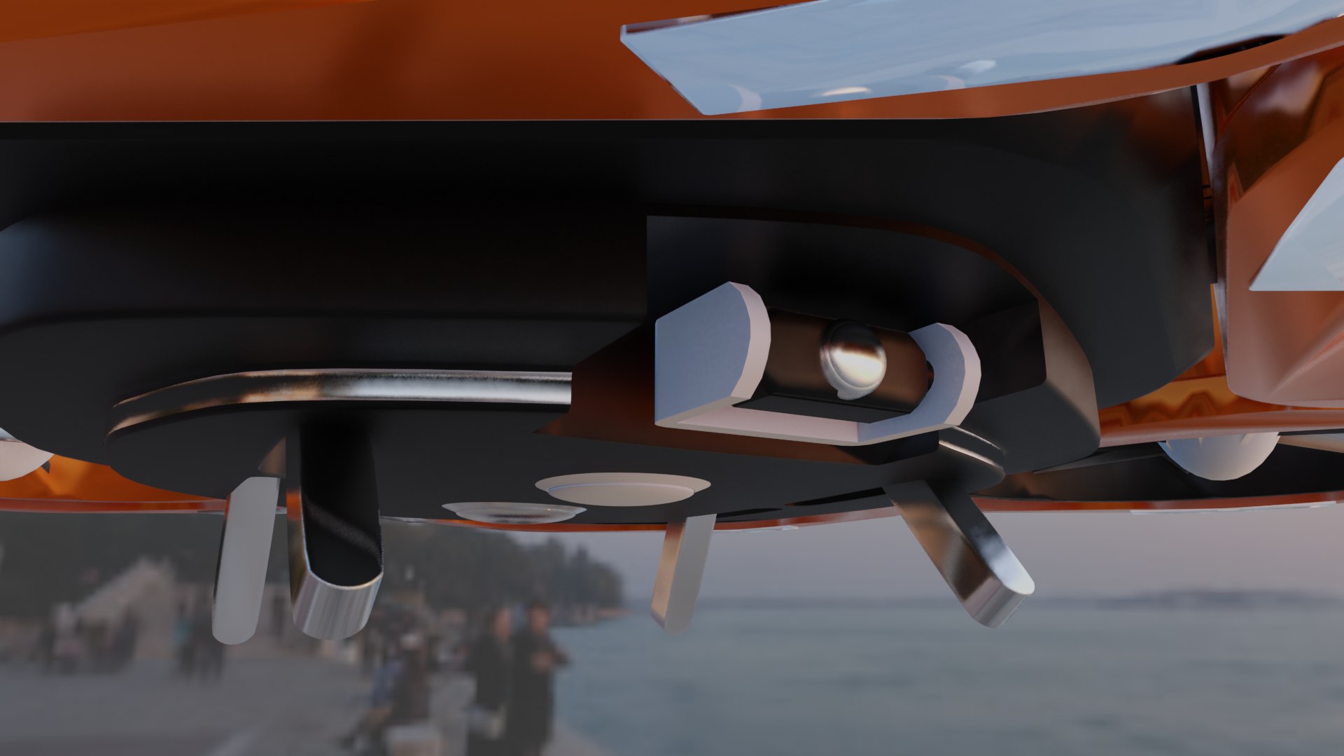 Drone Hexagon Full Version 3D Model - TurboSquid 2350941