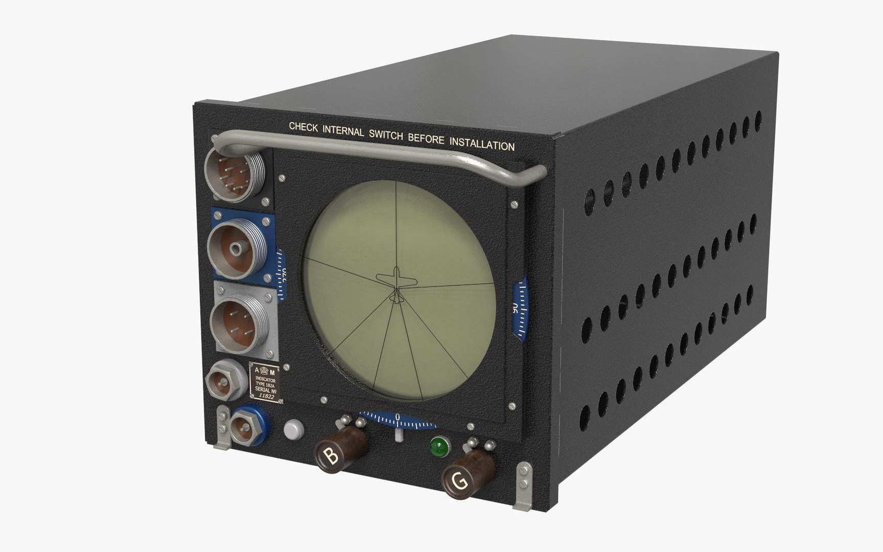 3D Model H2S Fishpond Radar - TurboSquid 2324766