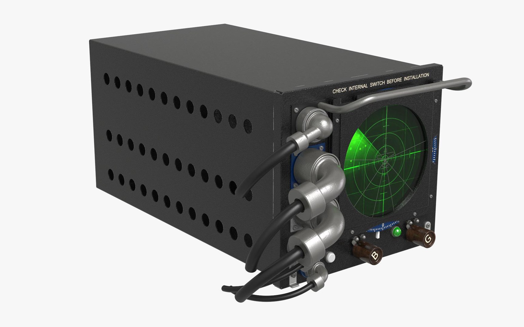 3D Model H2S Fishpond Radar - TurboSquid 2324766