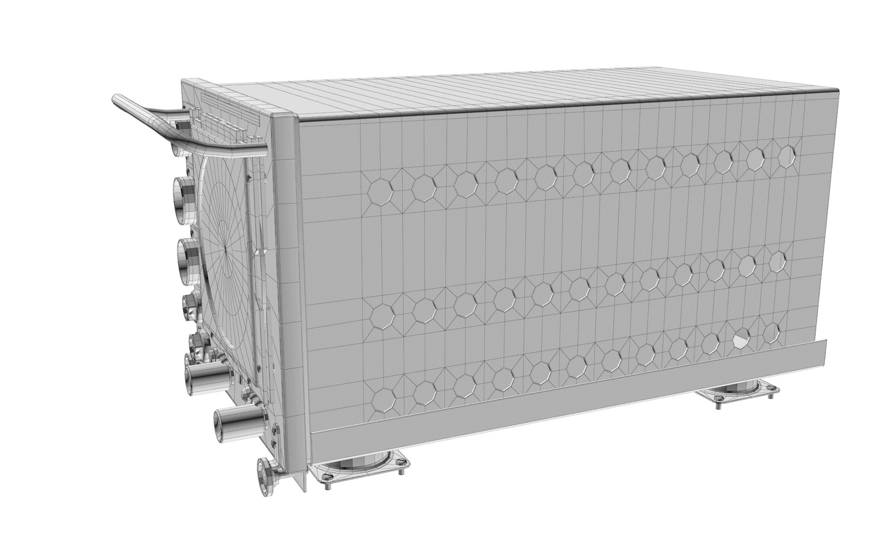 3D Model H2S Fishpond Radar - TurboSquid 2324766