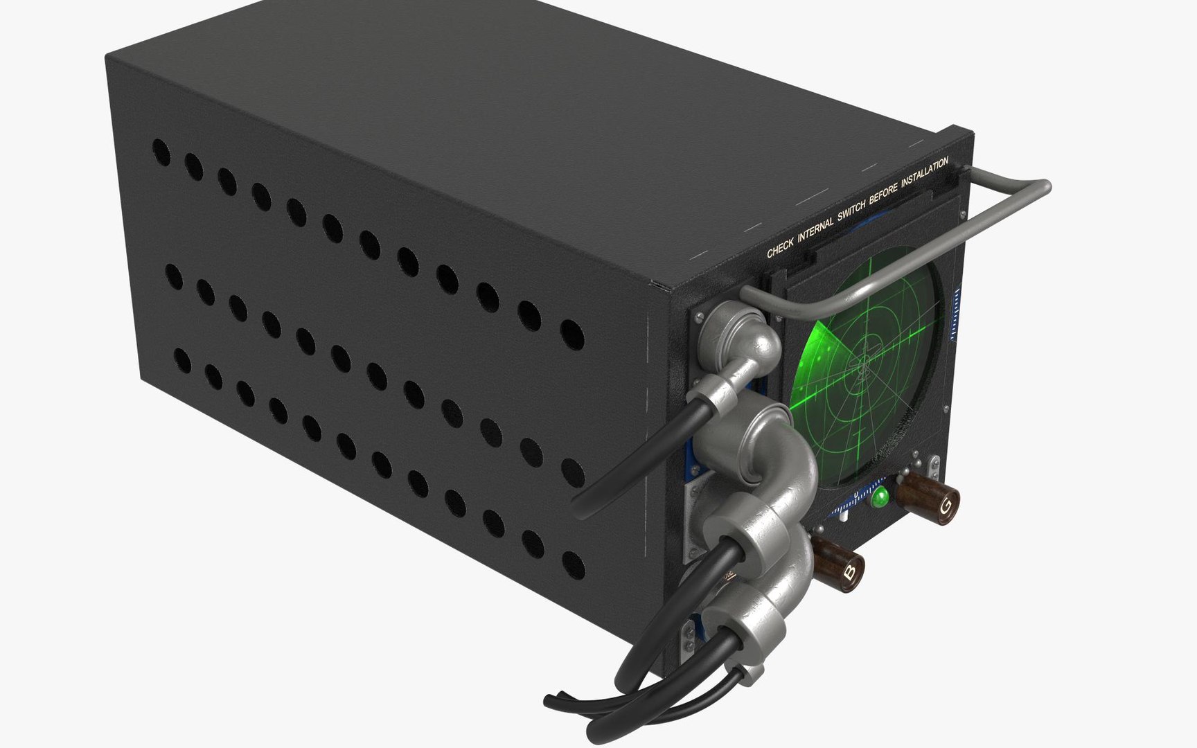 3D Model H2S Fishpond Radar - TurboSquid 2324766