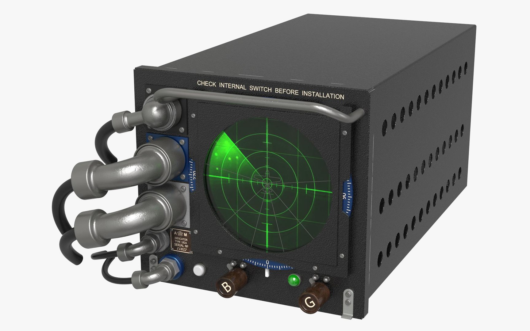 3D Model H2S Fishpond Radar - TurboSquid 2324766