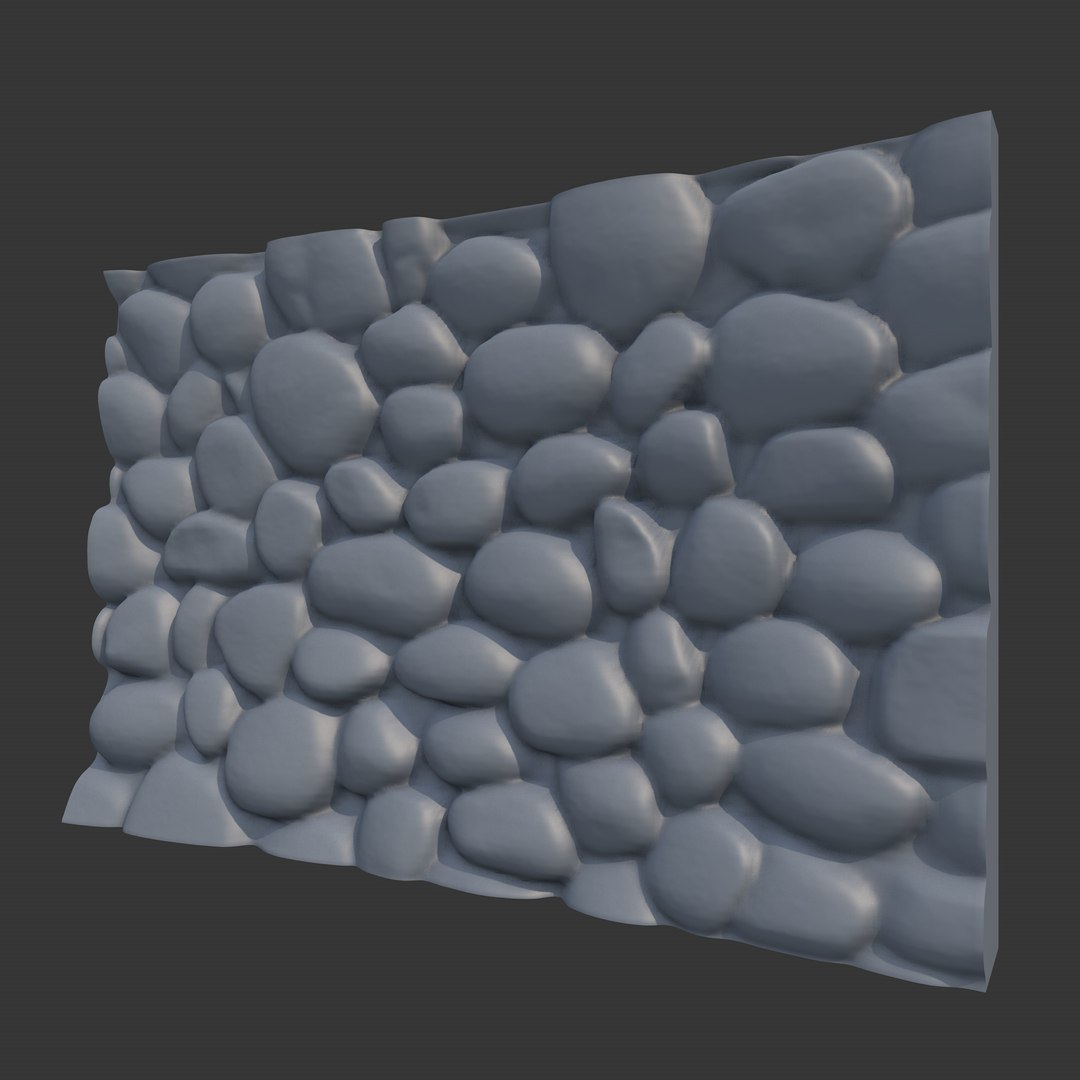 3D Rock Wall 9 Model - TurboSquid 2382969