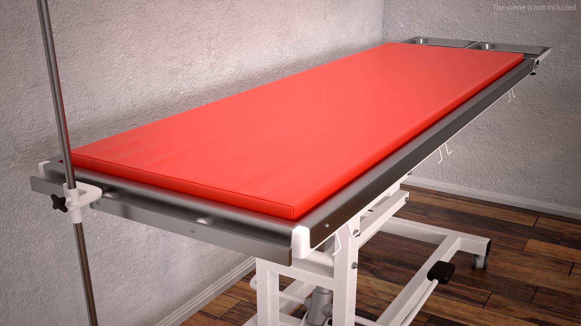 3D Veterinary Table Red - TurboSquid 1974540