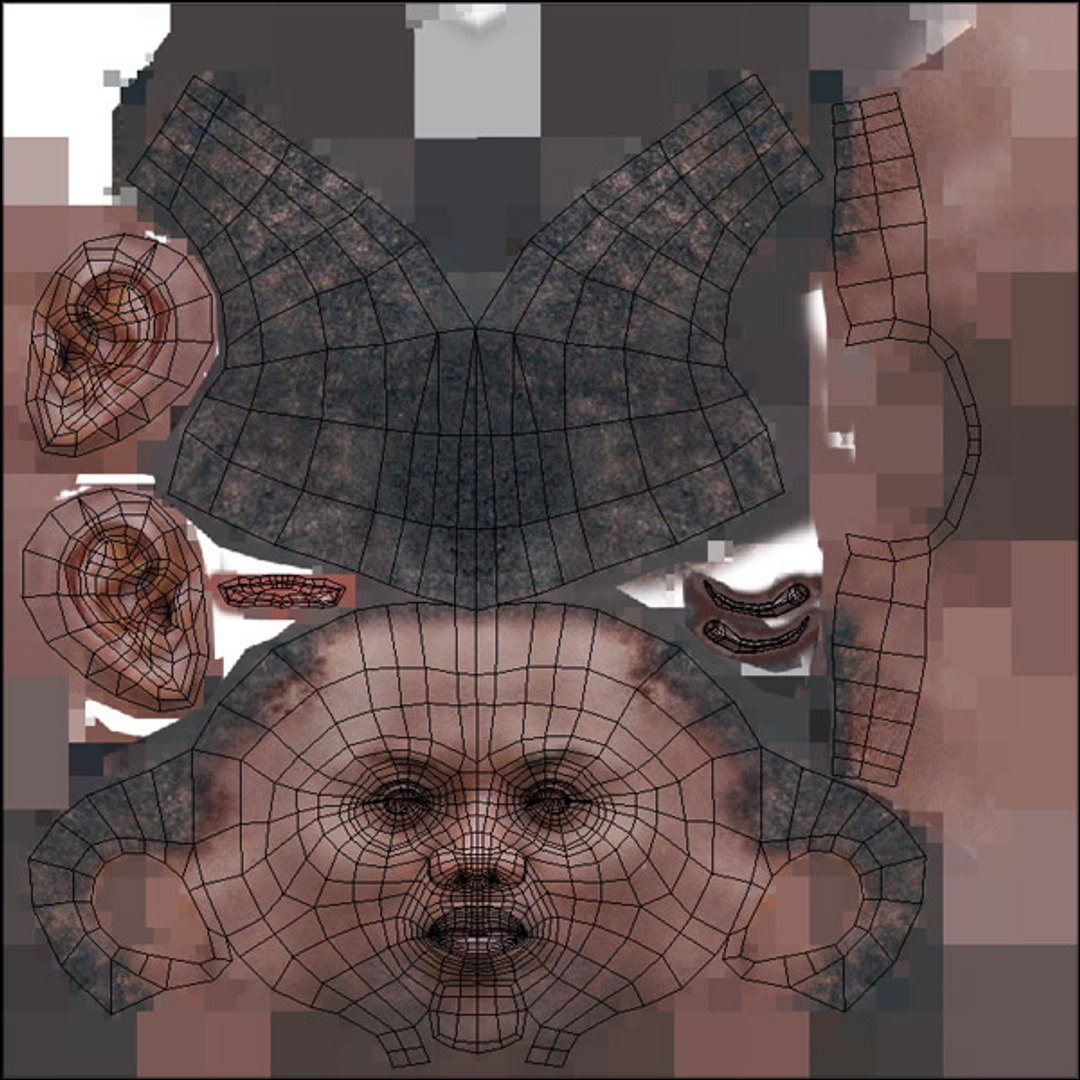 3d Tyrone - Black Male Model