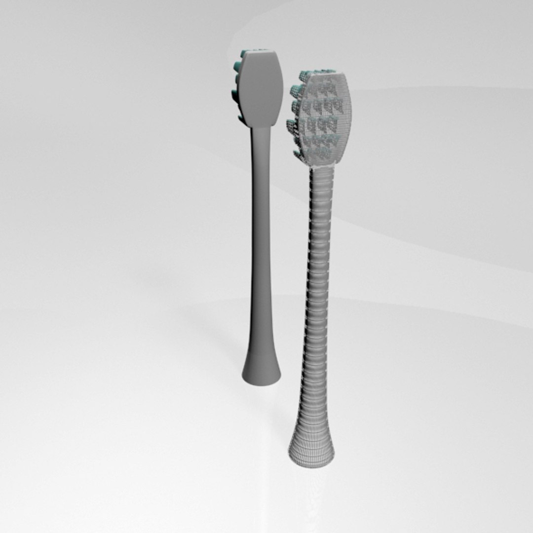 Tooth Brush Head 01 3D Model - TurboSquid 1779785