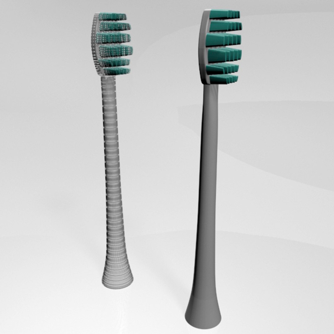 Tooth Brush Head 01 3D Model - TurboSquid 1779785