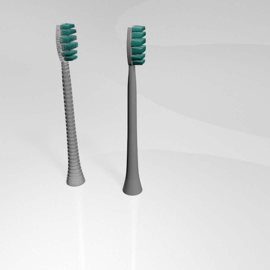 Tooth Brush Head 01 3D Model - TurboSquid 1779785