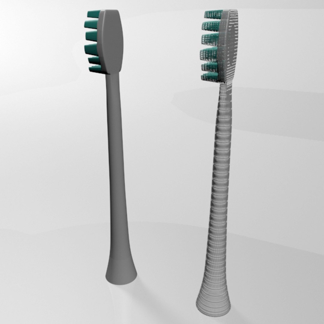 Tooth Brush Head 01 3D Model - TurboSquid 1779785