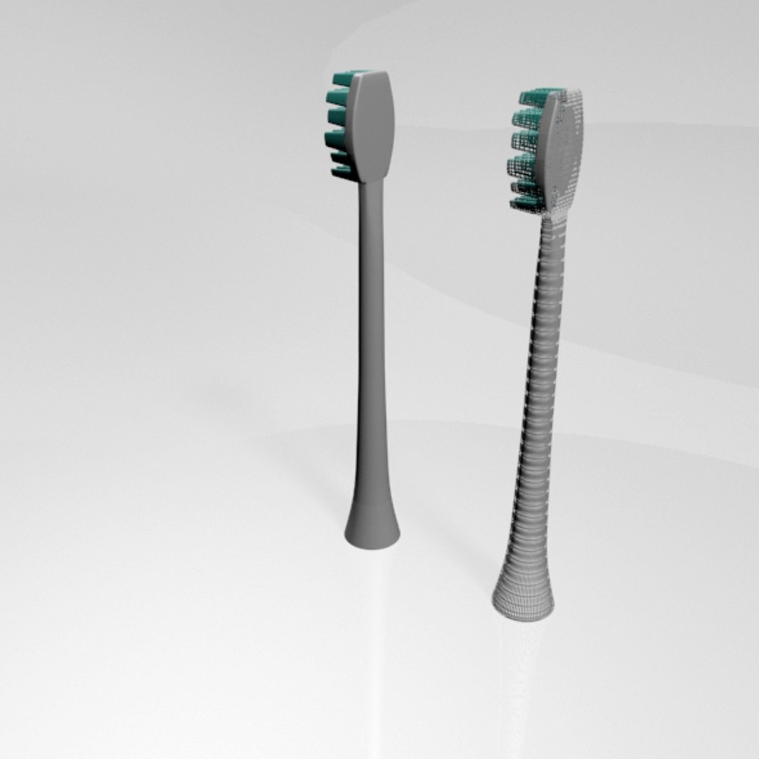 Tooth Brush Head 01 3D Model - TurboSquid 1779785