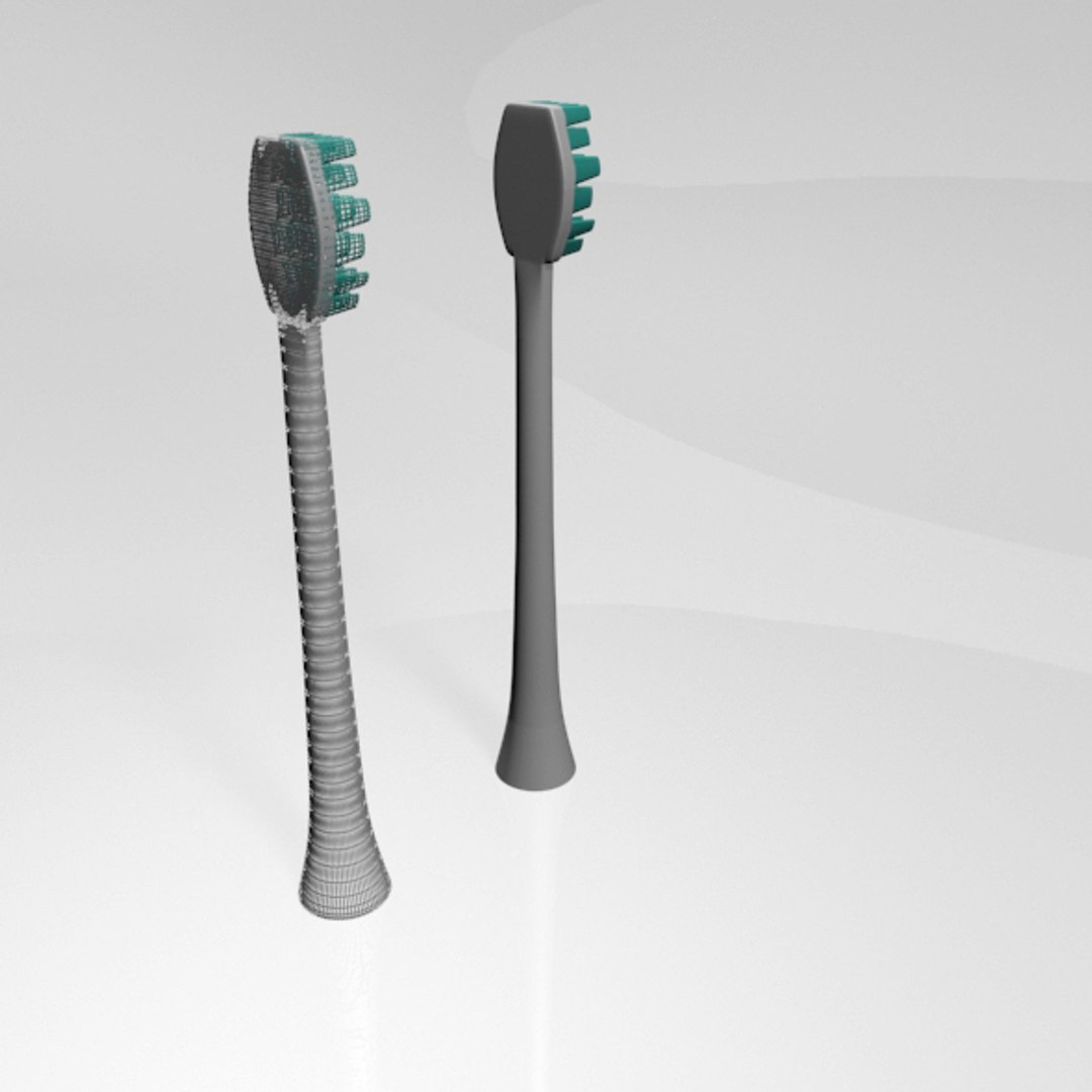 Tooth Brush Head 01 3D Model - TurboSquid 1779785