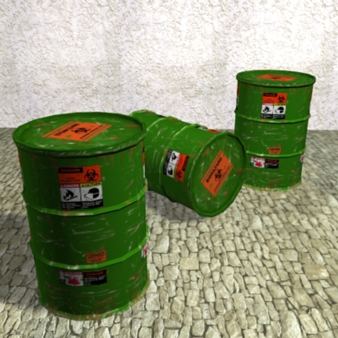 3d model barrel games architectural