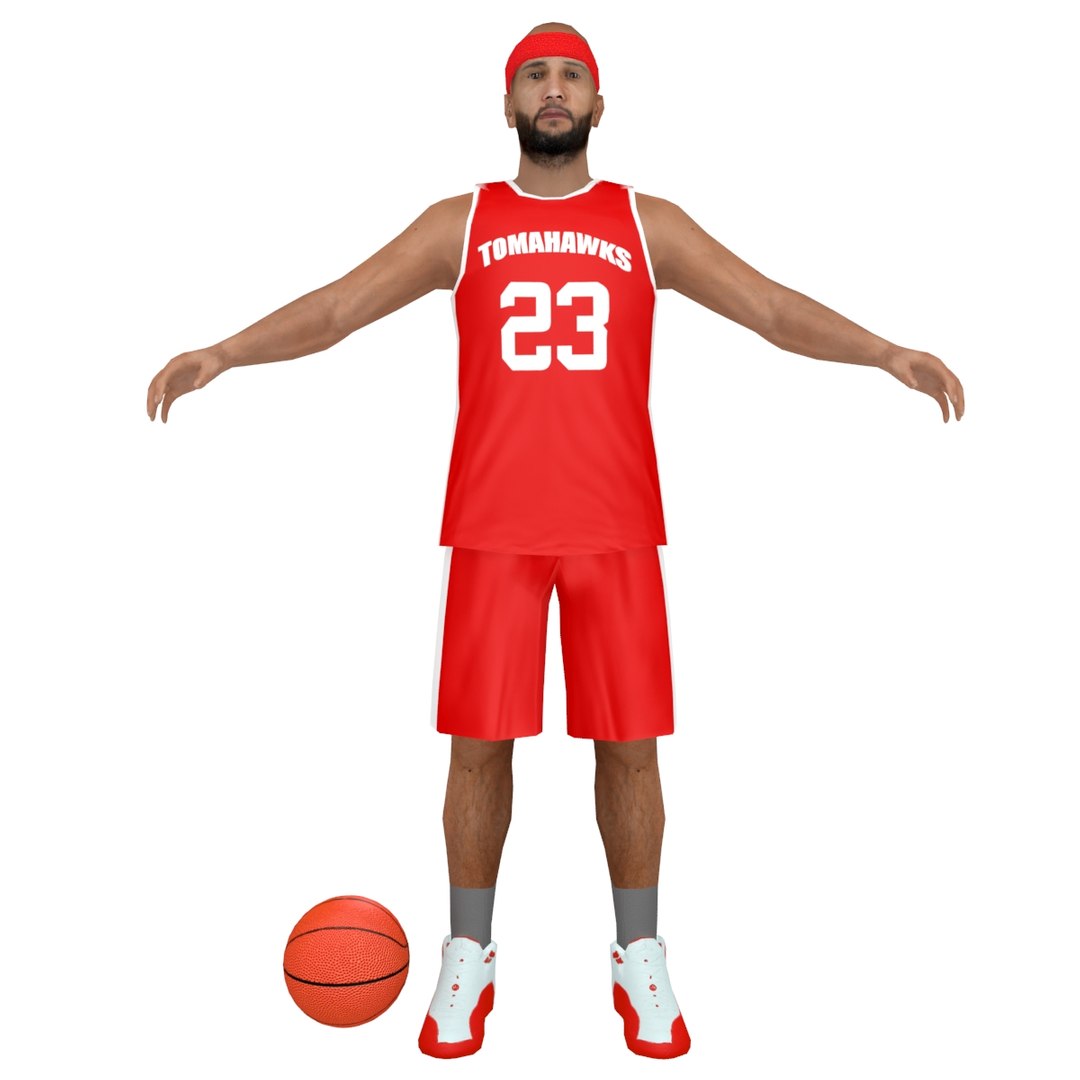 Basketball Player Ball 3D Model - TurboSquid 1307101